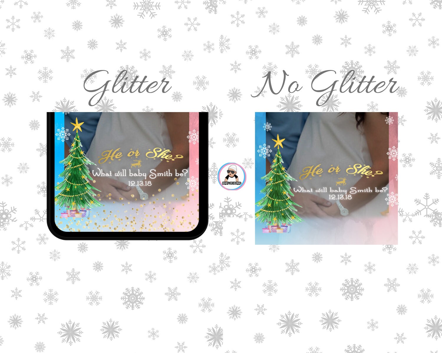 Gender Reveal Filter Baby Shower Geotag Baby Shower | Etsy