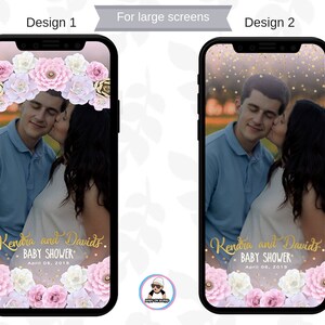 Baby Shower Snapchat Filter Girl, Baby Shower Filter, Geofilter, Floral ...