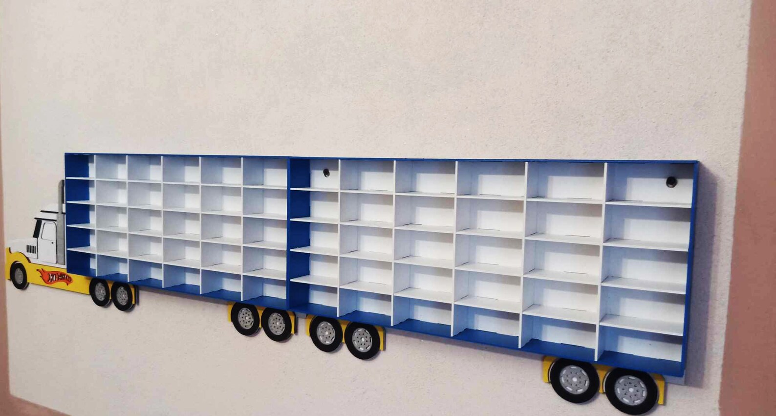 Hot Wheels Storage Toy Car Shelf Truck Shelf Display Playroom Toy ...