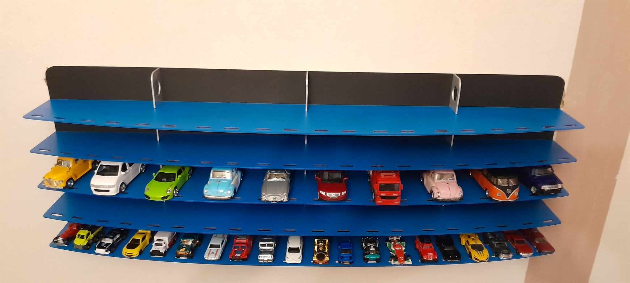 Hot Wheels Storage Display Showcase for 80-100 Car Wooden Wall Shelf ...