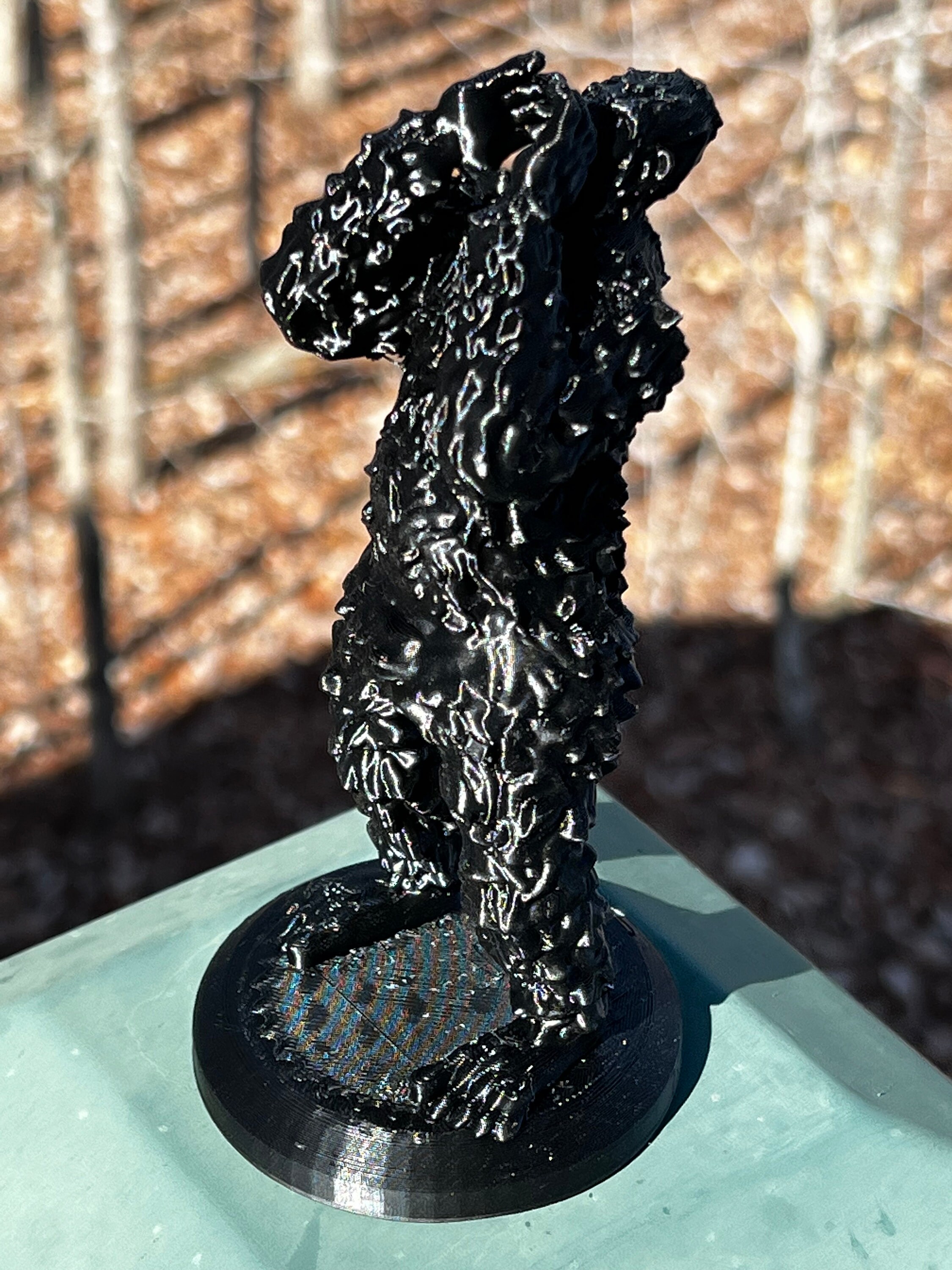 Bigfoot Howling Statue - Etsy