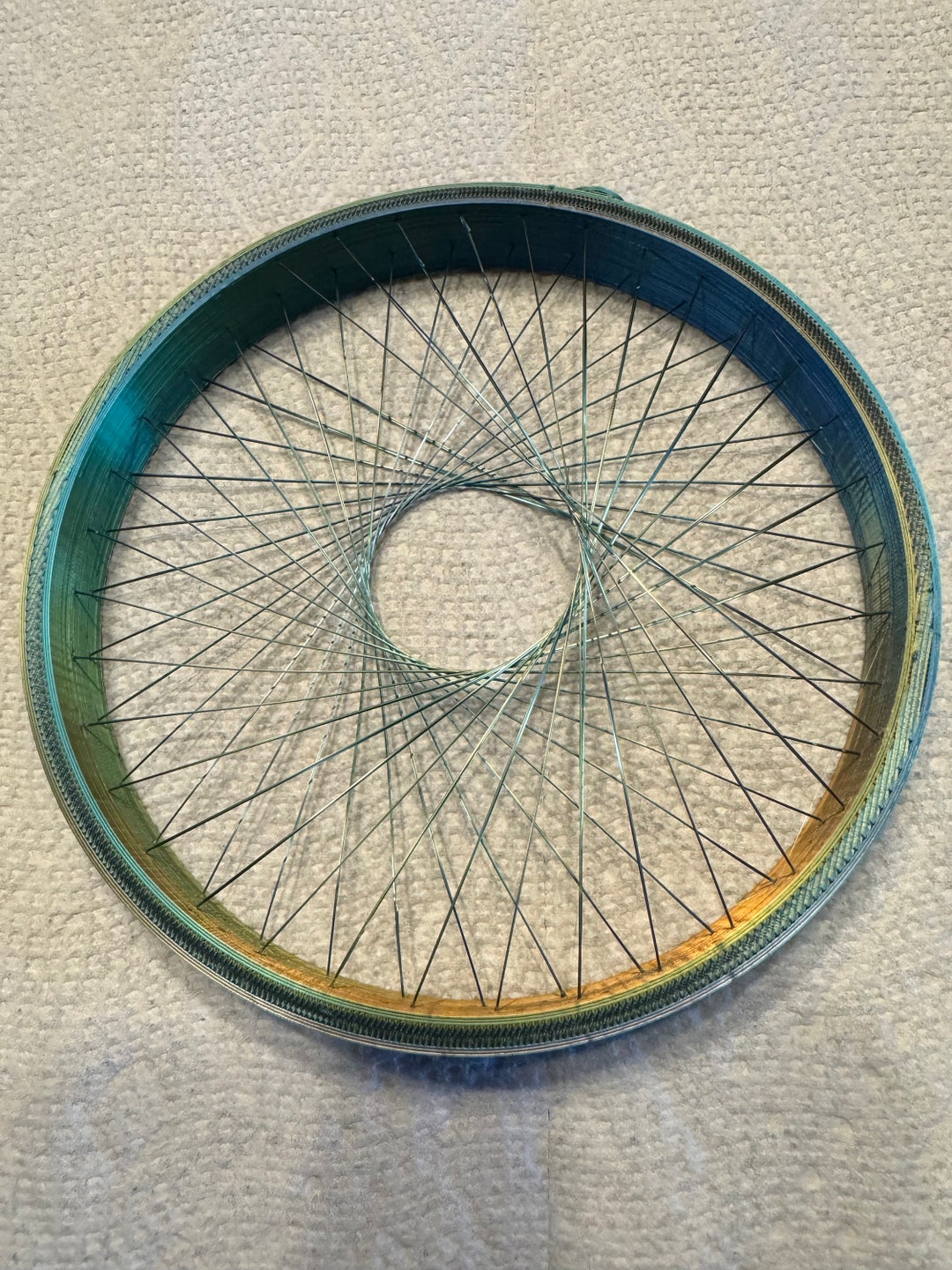 3D Printed Spiral Design String Art - Etsy