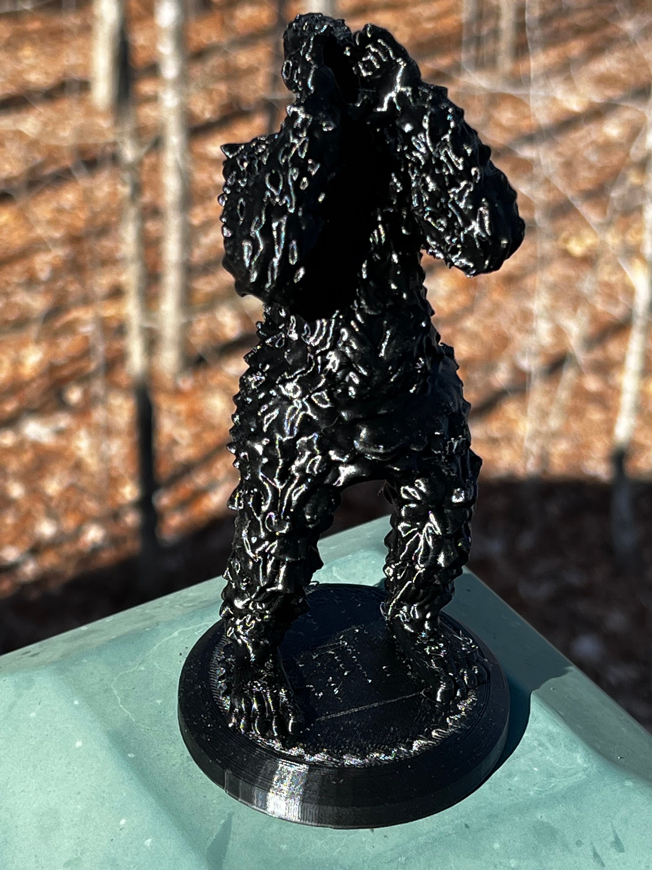 Bigfoot Howling Statue - Etsy