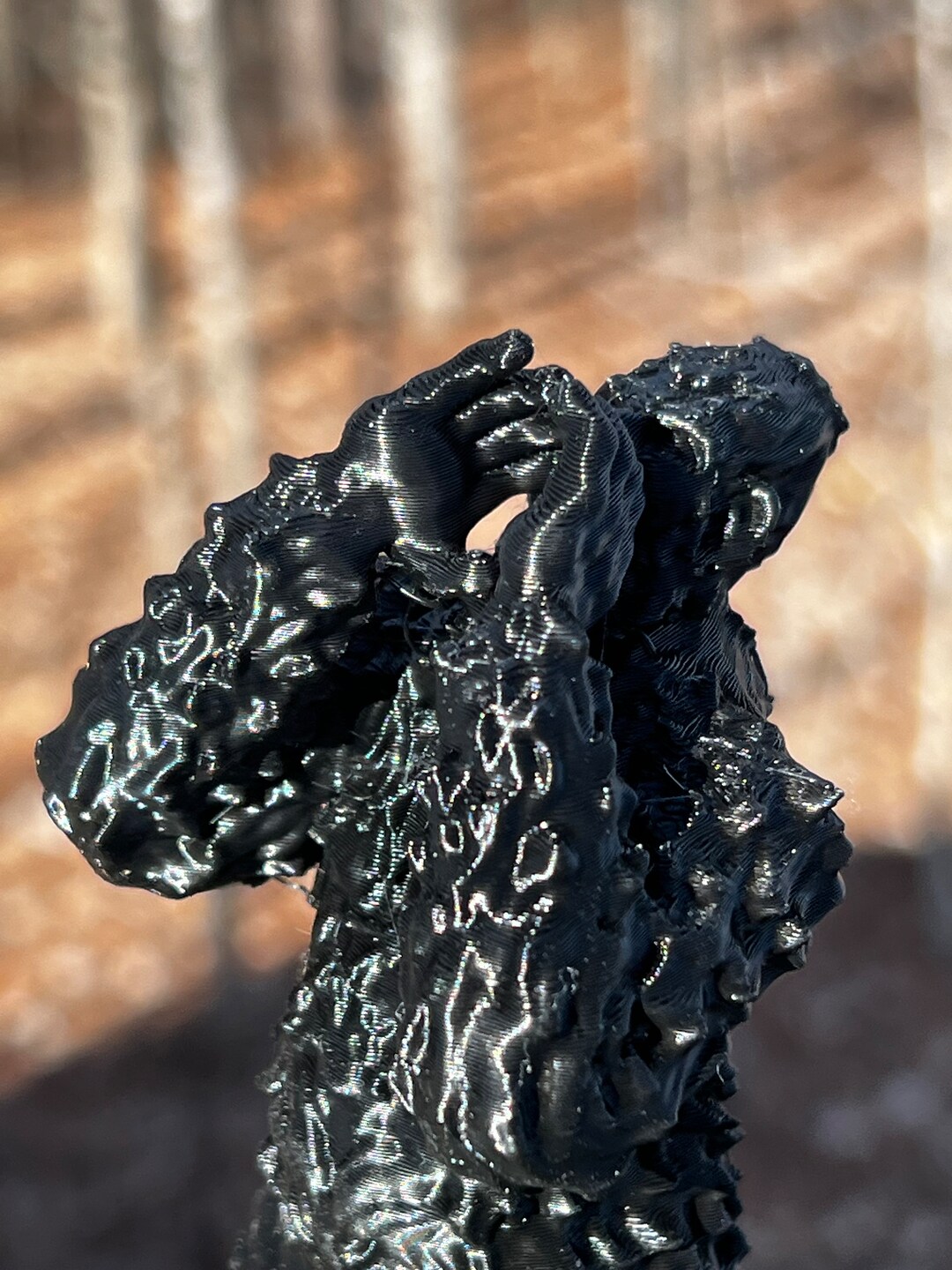 Bigfoot Howling Statue - Etsy