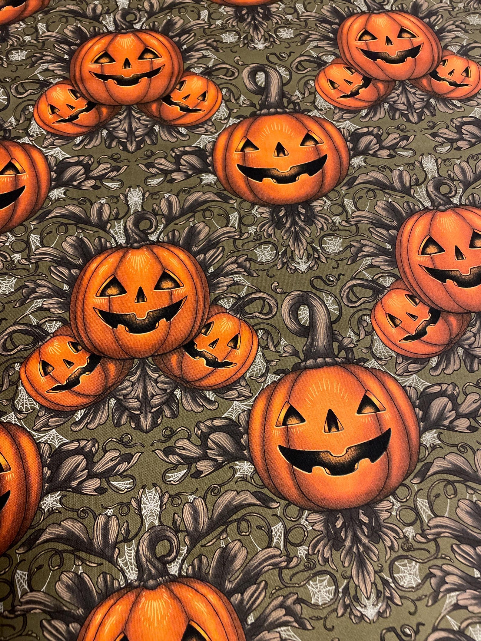 Pumpkin Demask Rachel Hauer - Etsy