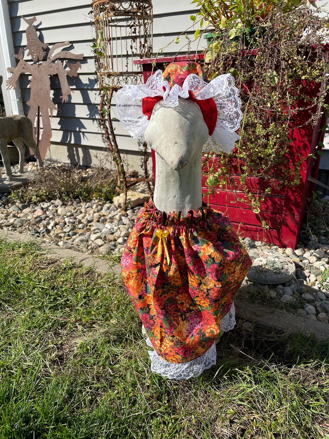 Porch Goose Dress Fall - Etsy