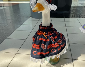 Black and White Large Goose Dress for Cement or Plastic Goose | Etsy