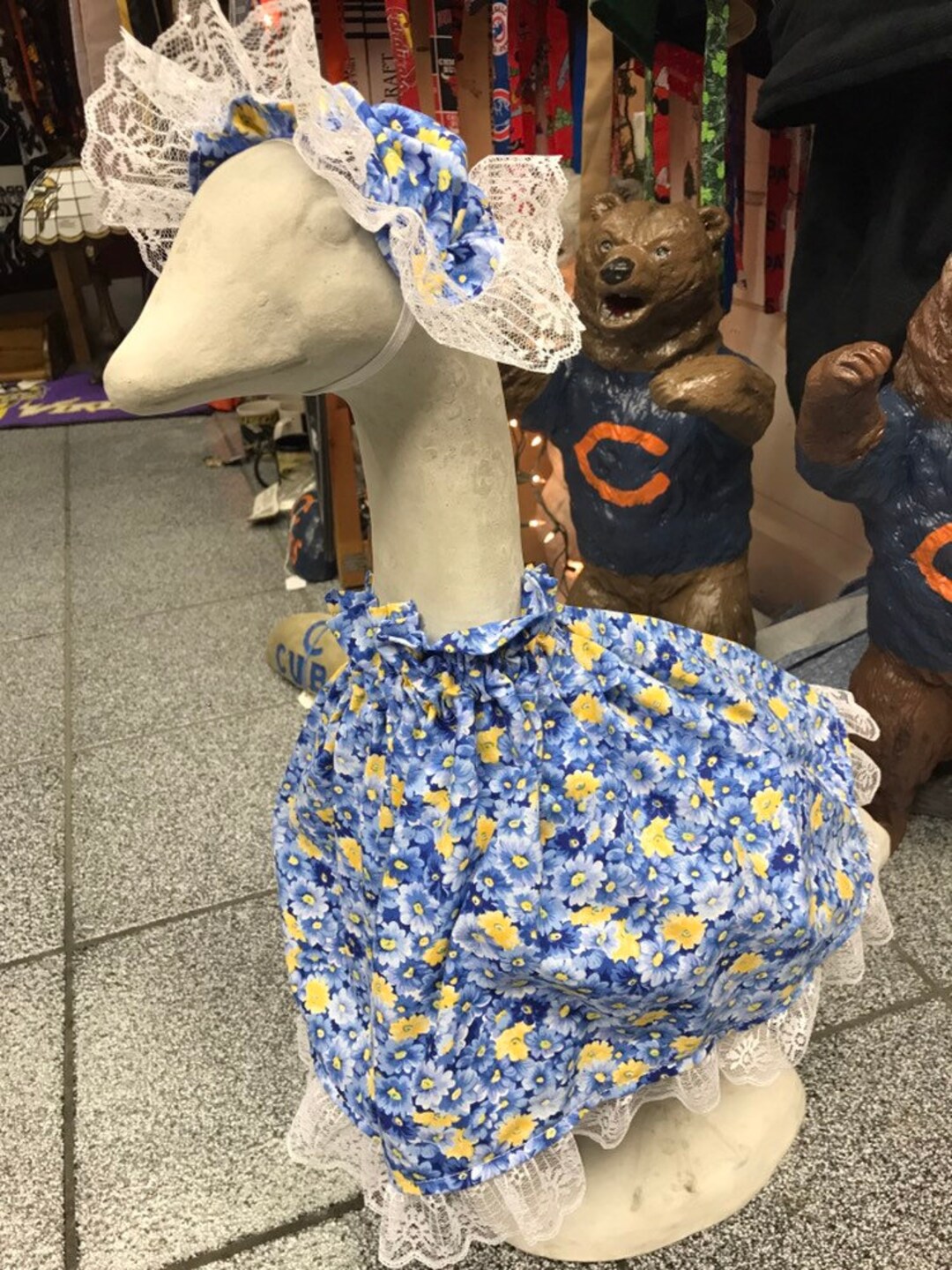 Dress for Large Cement Goose - Etsy