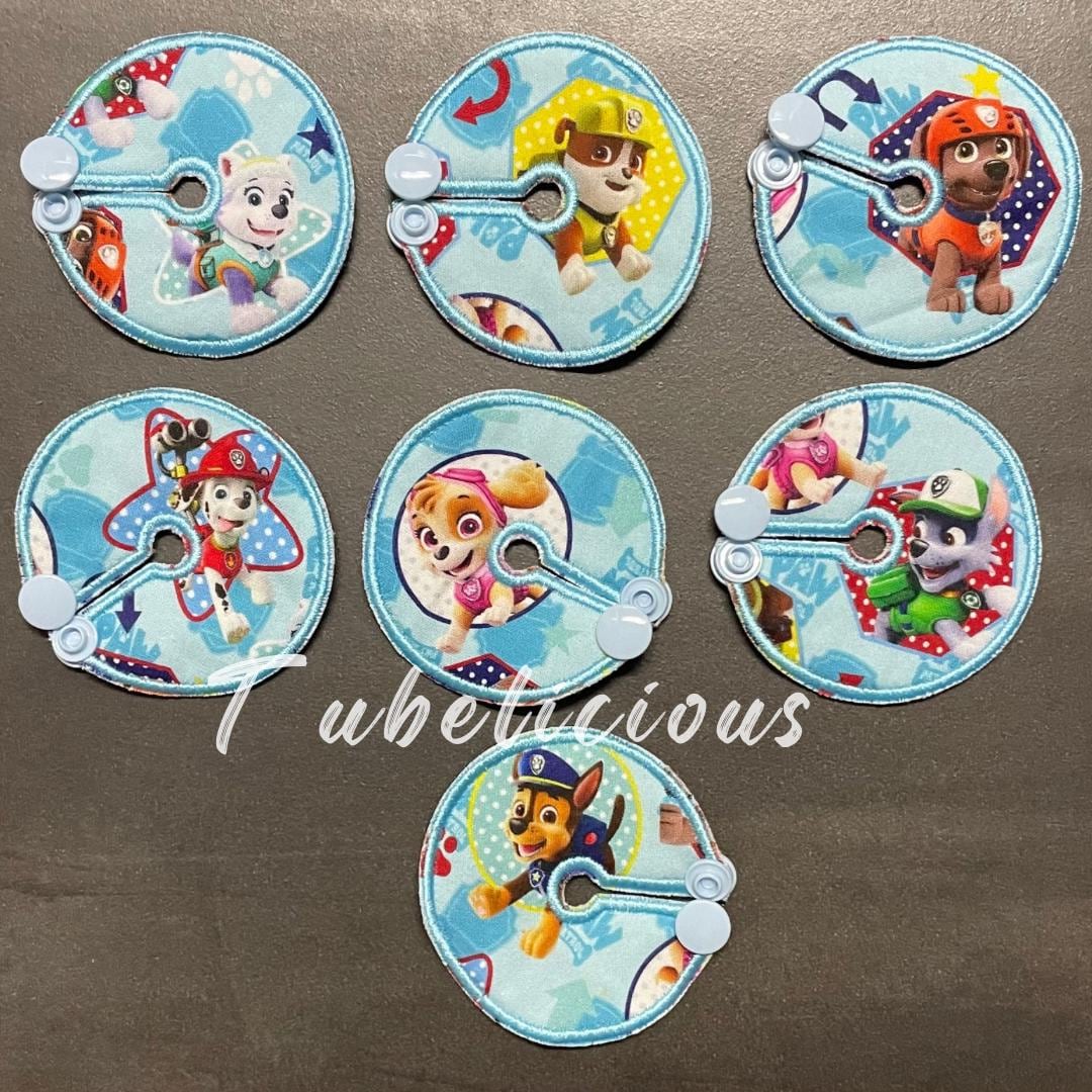 Puppy G-tube Pads/g Tube Covers/mic-key AMT Mini One Feeding Tube Pads ...