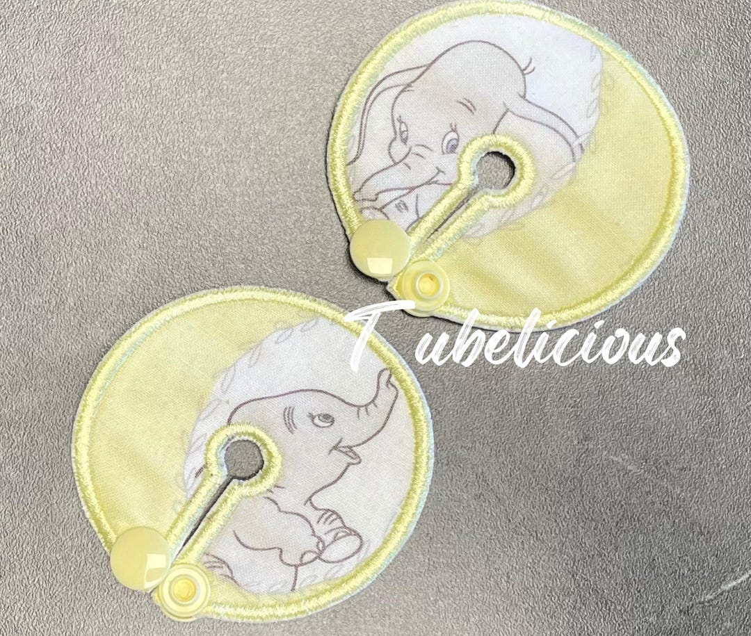 Dumbo G-tube Pads/g Tube Covers/mic-key AMT Mini One Feeding Tube Pads ...