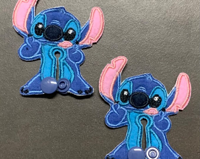 Stitch G-tube Pads/g Tube Covers/mic-key AMT Mini One Feeding Tube Pads ...