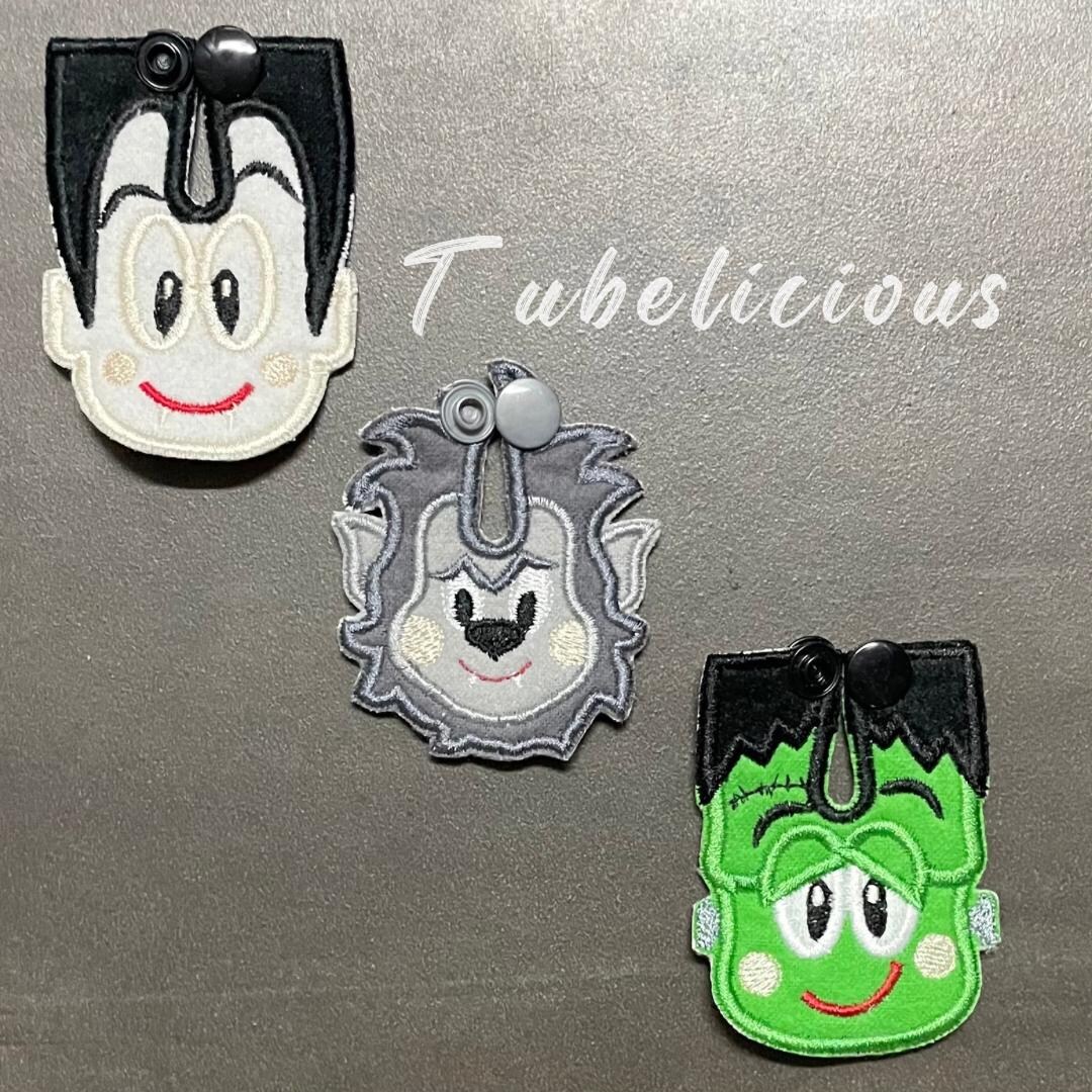 Halloween G Tube Pads/g Tube Covers/mic-key AMT Mini One Feeding Tube ...