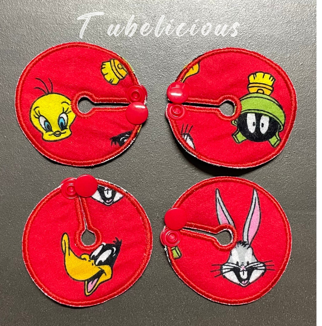 Looney Tunes G Tube Pads/g Tube Covers/mic-key AMT Mini One Feeding ...