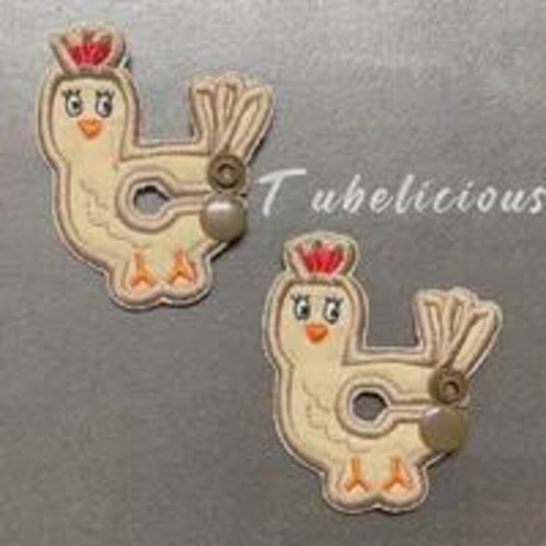 Chicken G Tube Pads/g Tube Covers/mic-key AMT Mini One Feeding Tube ...
