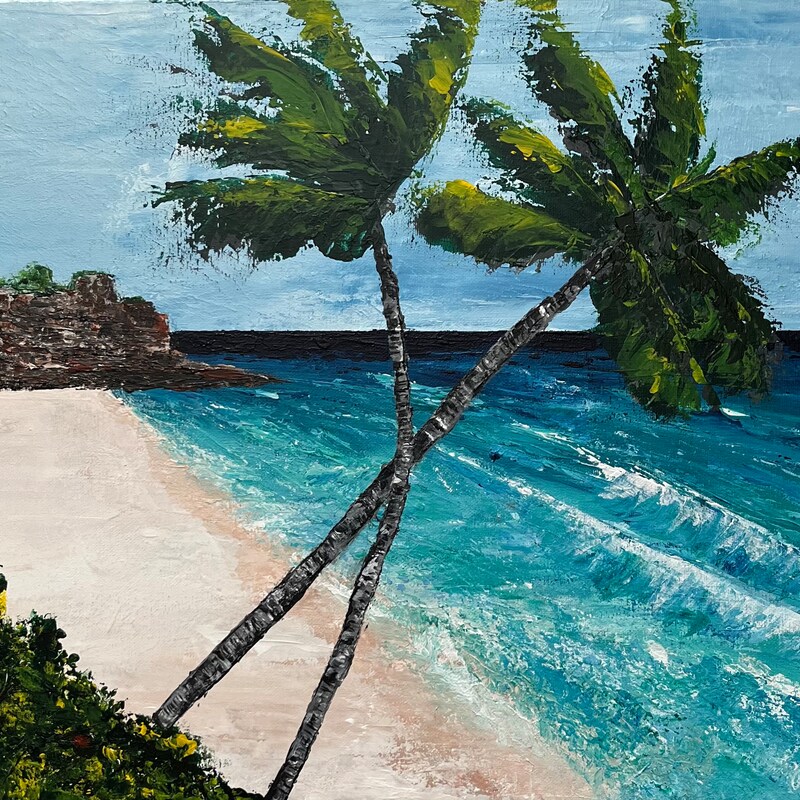 Painting Beach Scene - Etsy