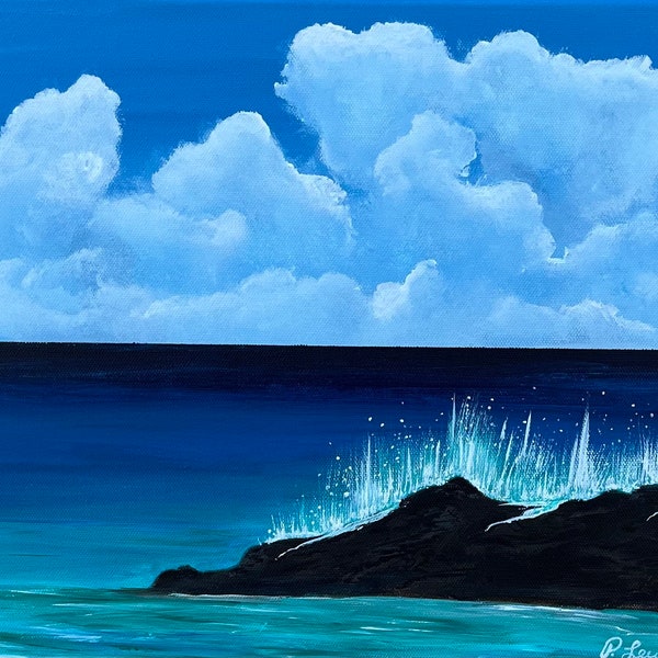Ocean Landscapes Painting - Etsy
