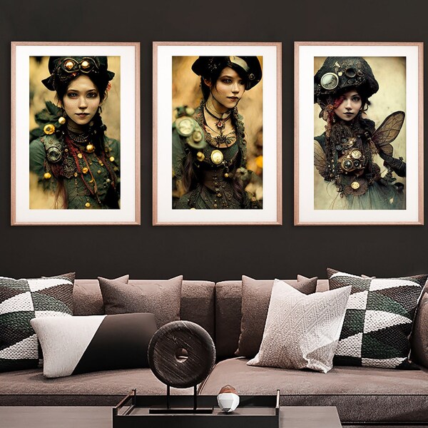 Steampunk Poster - Etsy