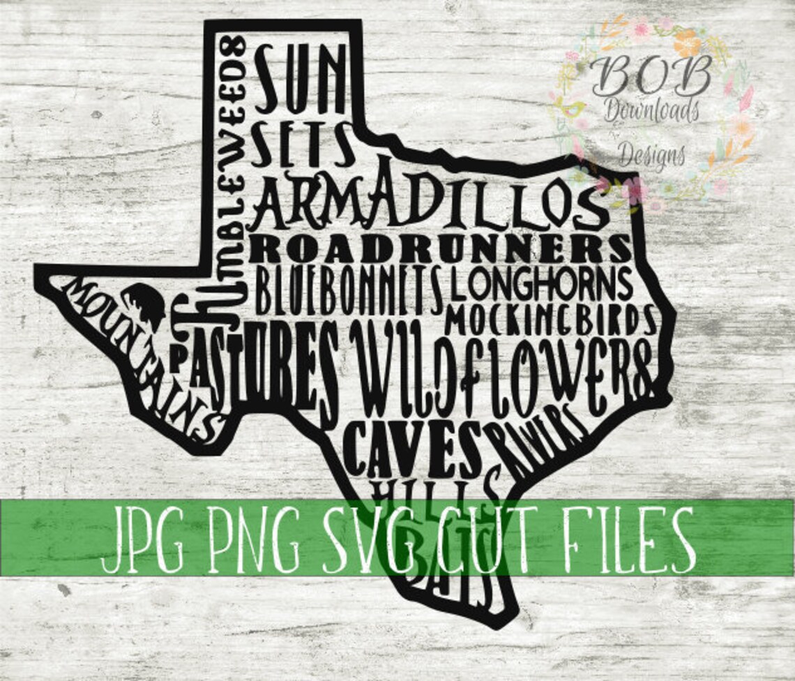 Texas Svg, Texas State Svg, Nature Svg, State of Texas Shirt, State Svg ...