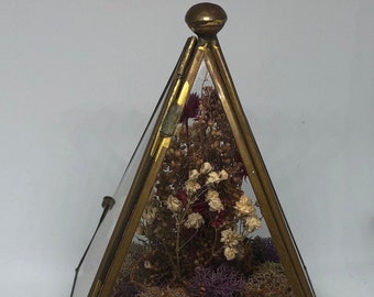 Pyramid Glass Display - Etsy