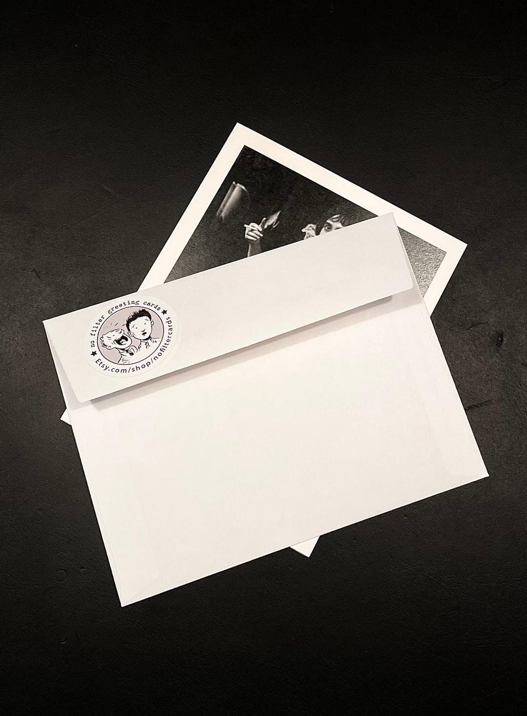 Mirror Mirror: Vintage Photograph Greeting Card; Sassy, Humorous, Funny ...