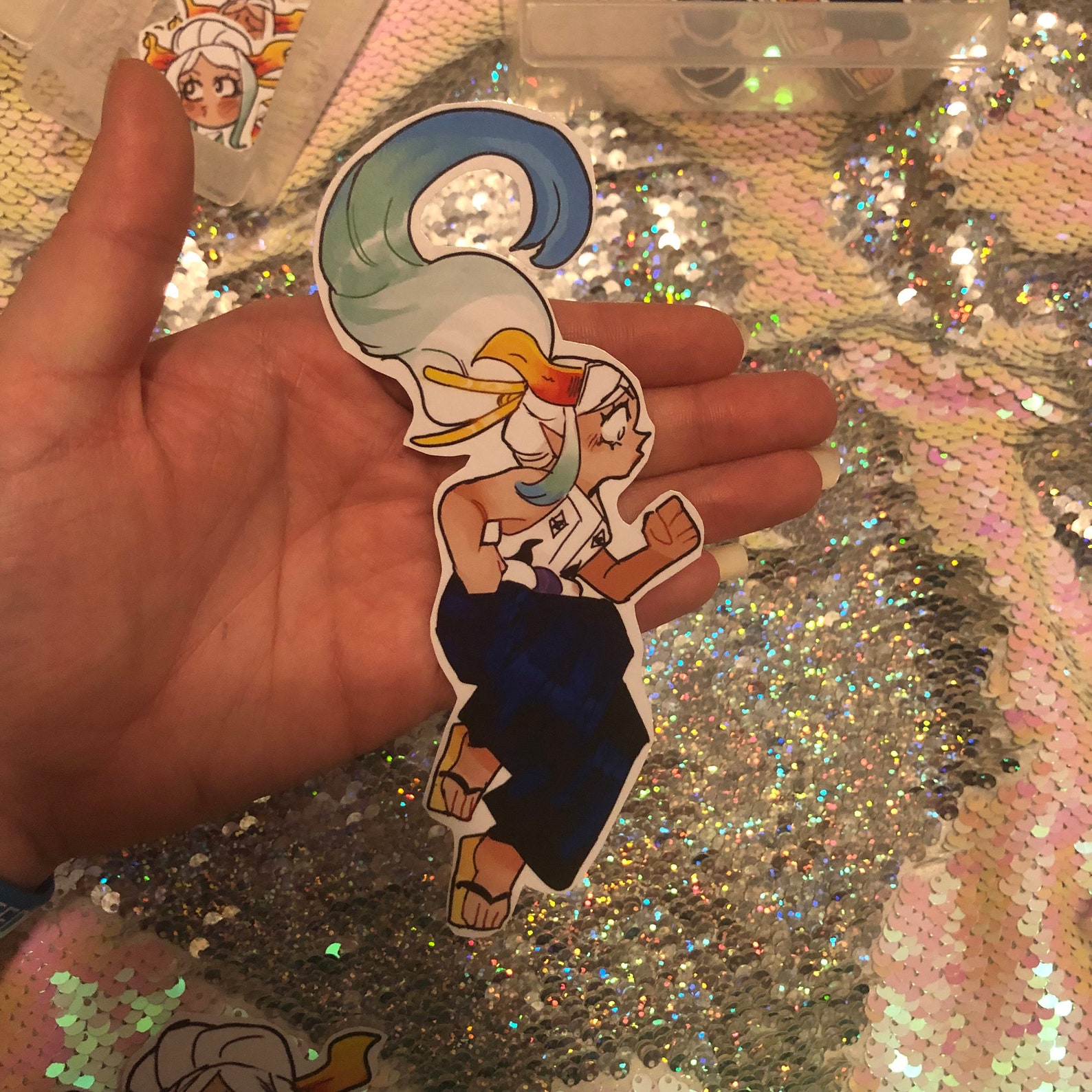 Yamato One Piece Stickers | Etsy