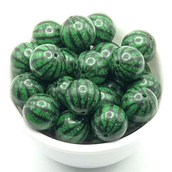 Watermelon Beads - Etsy