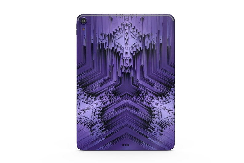 Purple iPad Case Geometric iPad Case Laptop Sleeve iPad - Etsy