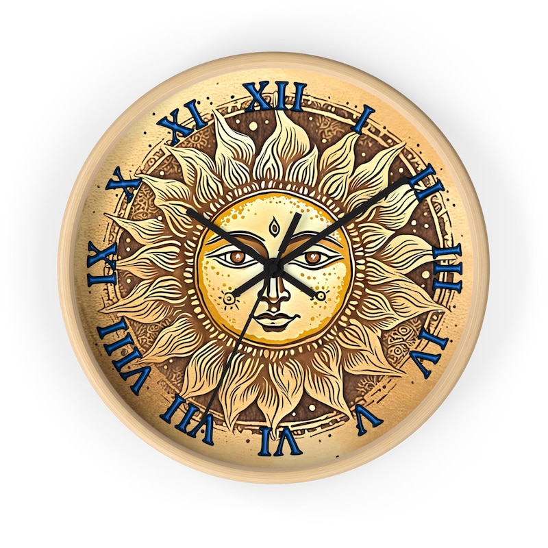 Sun Clock - Etsy