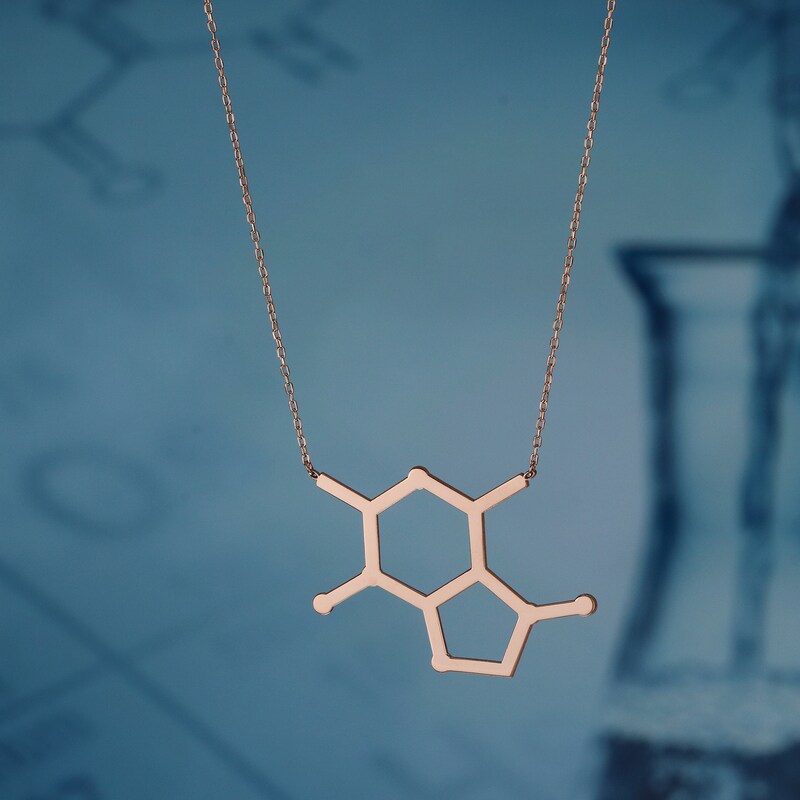 Molecule Necklace - Etsy