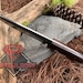 Outback Series - Carbon Steel Survival Hunting Knife Full Tang Tactical ...