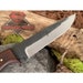 Outback Series - Carbon Steel Survival Hunting Knife Full Tang Tactical ...