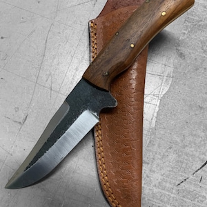 Outback Series - Carbon Steel Survival Skinning Knife Full Tang - Etsy
