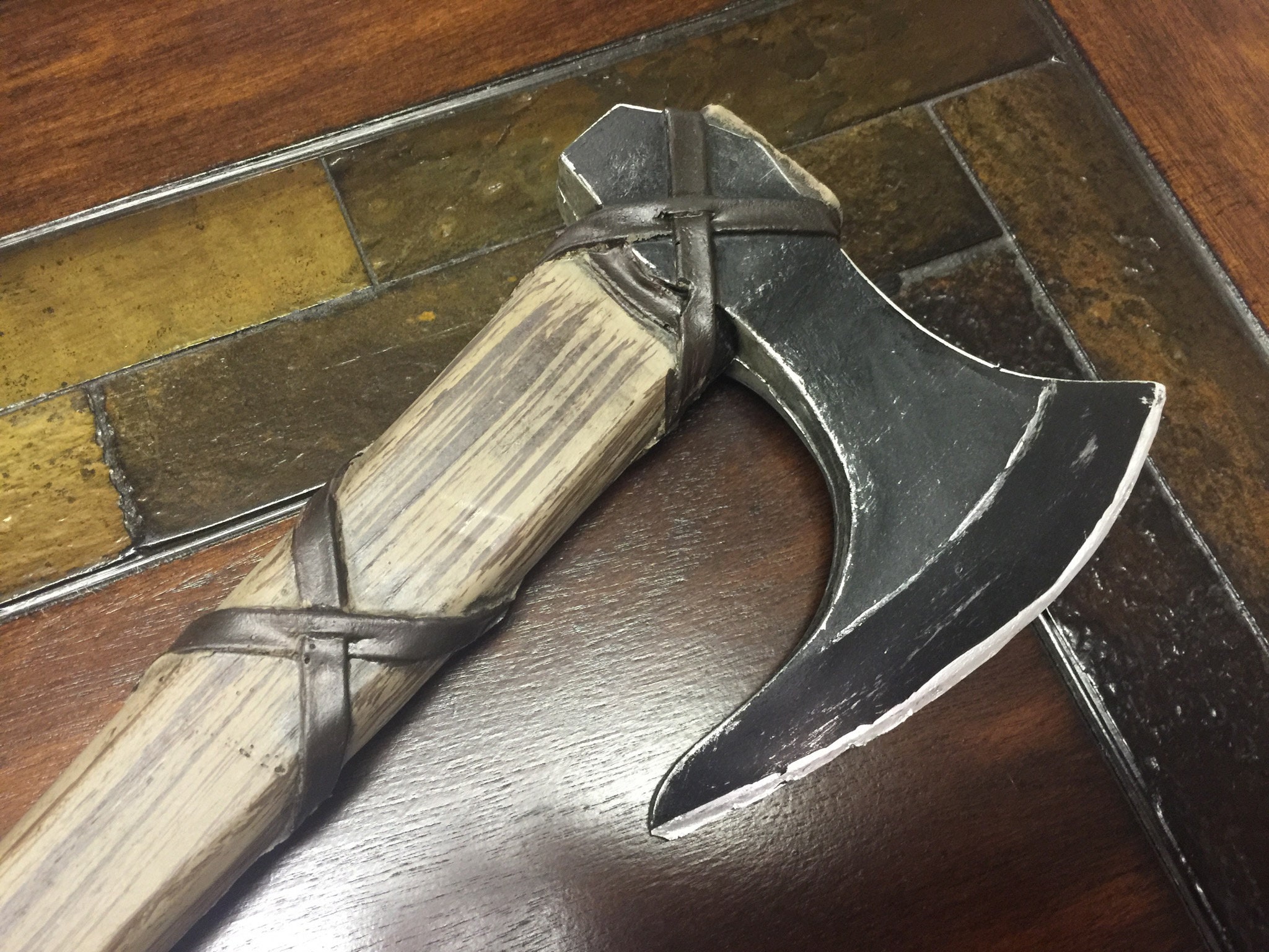 Viking LARP Foam Axe of Ragnar Lothbrok - Etsy