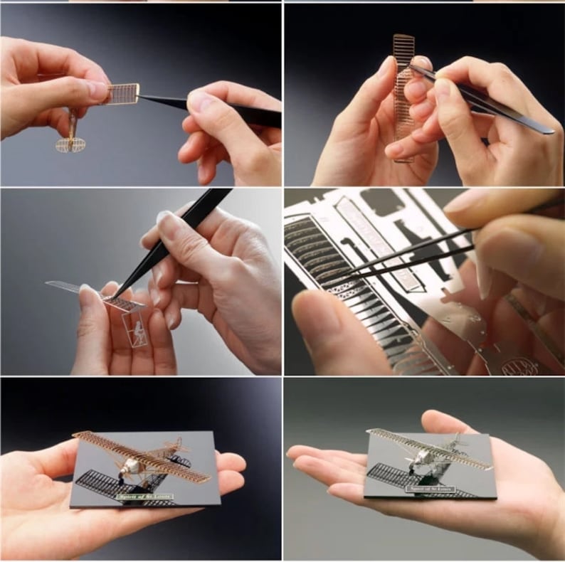 1/160 Boeing Model 40A Scale Brass Etched Model Kit Airplane 3D DIY ...