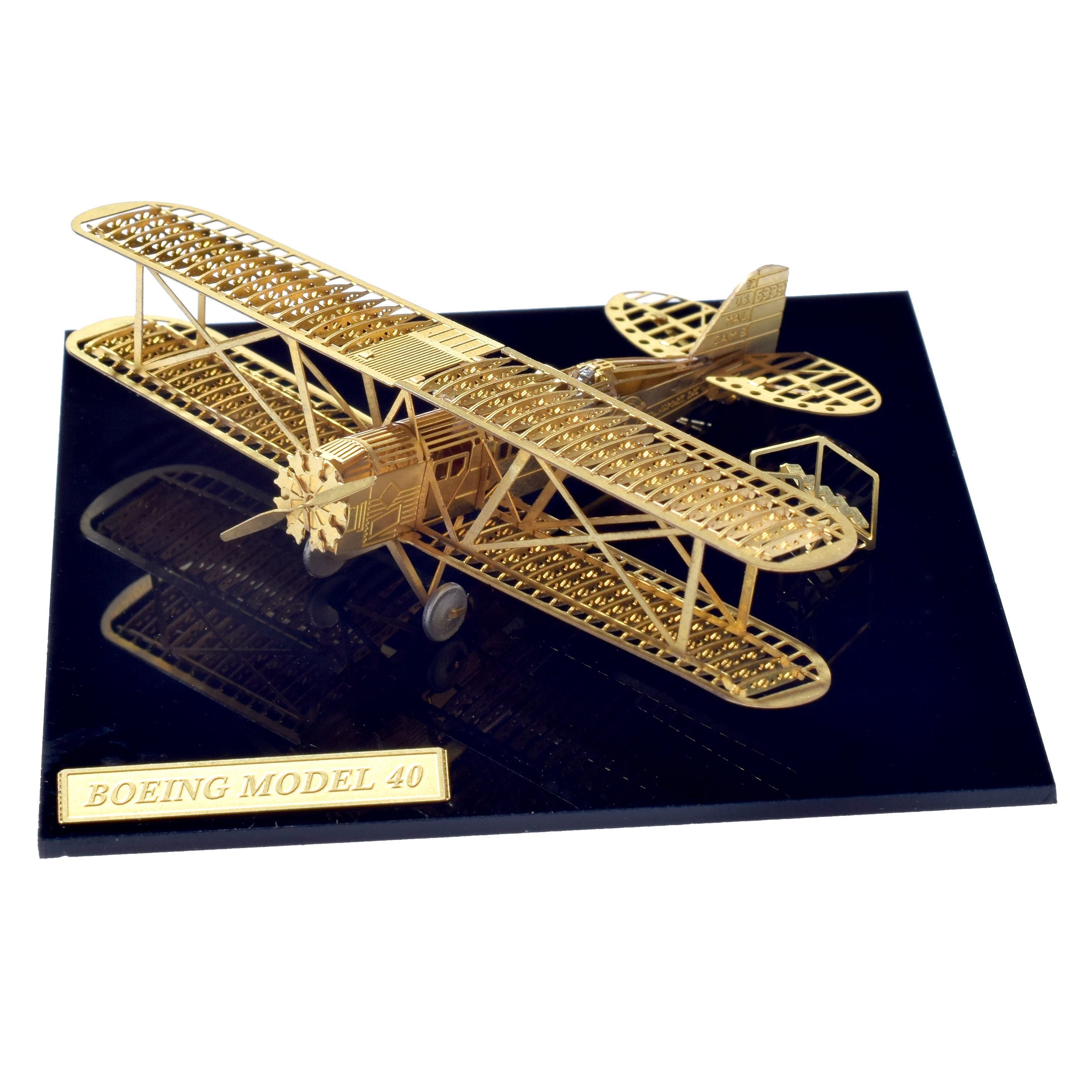 1/160 Boeing Model 40A Scale Brass Etched Model Kit Airplane 3D DIY ...