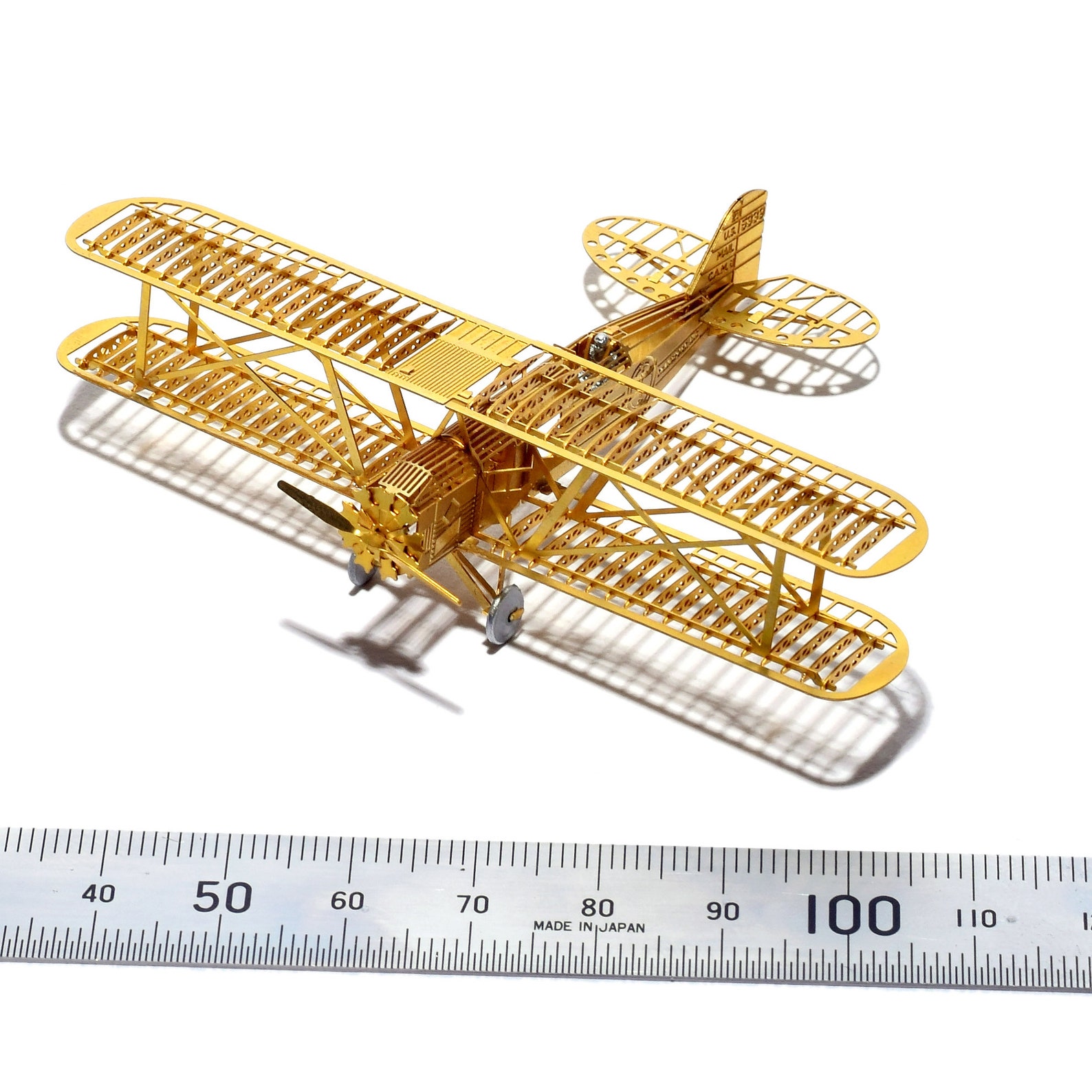 Boeing Model 40A: Etched Brass Airplane Kit - DIY 3D Metal Puzzle - Etsy