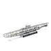 WW2 German U-boat VIIC: 3D Metal DIY Miniature Model Kit - Etsy Canada
