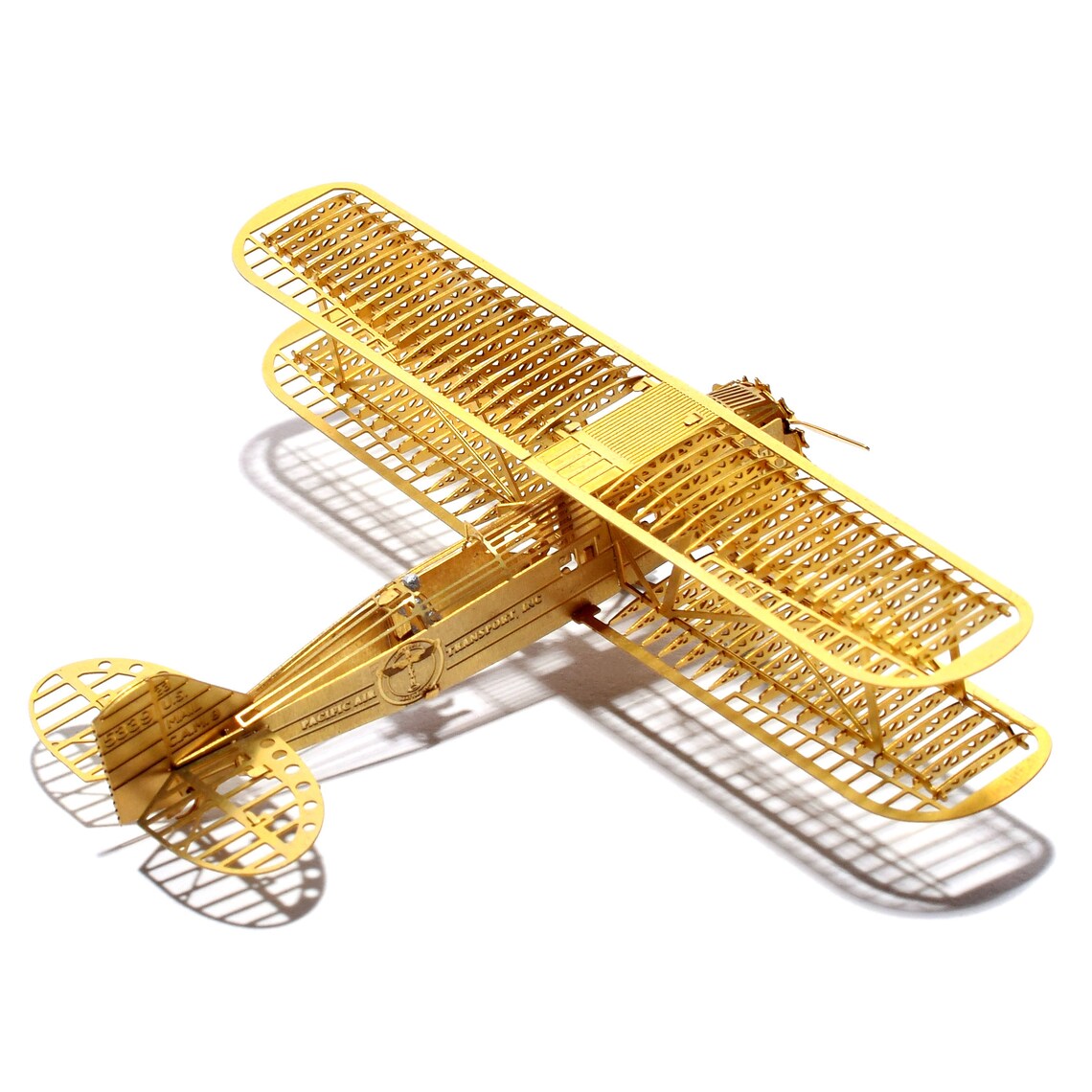 Boeing Model 40A: Etched Brass Airplane Kit - DIY 3D Metal Puzzle - Etsy