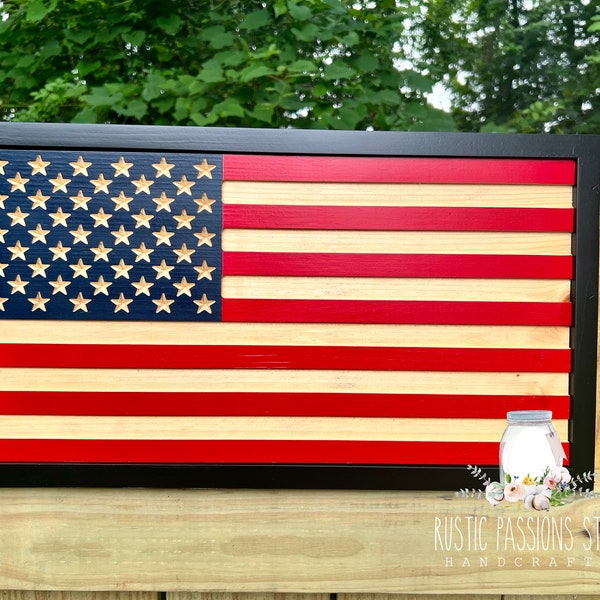 Us Flag Wall Hanging - Etsy