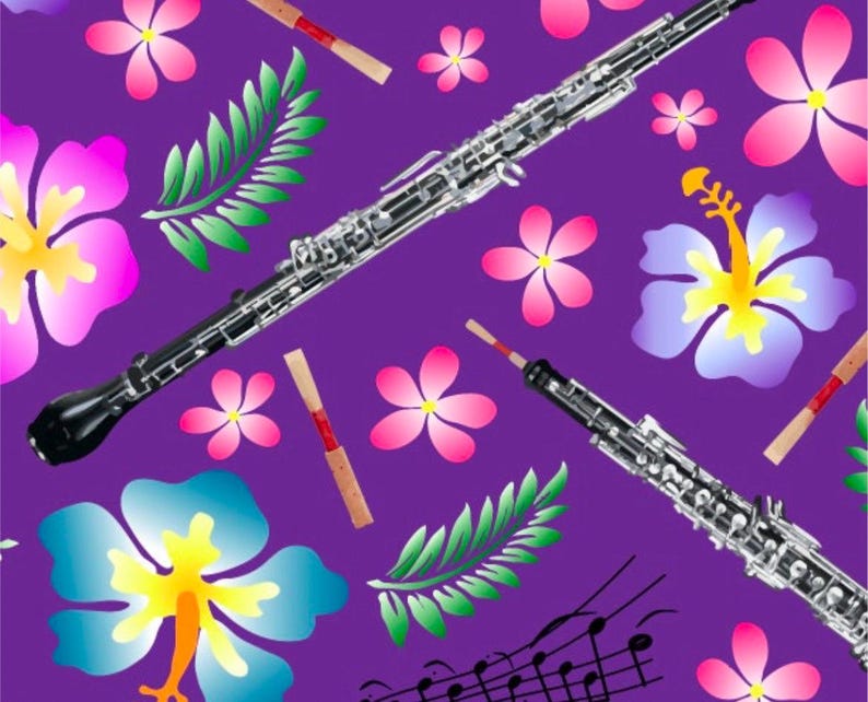 Oboe and English Horn Tote Bag - Etsy