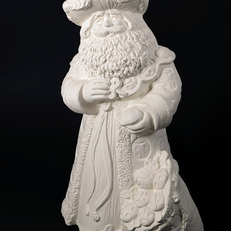 Ceramic Bisque Santa - Etsy