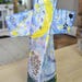 Cross, Ceramic Cross, Standing Cross, Standing Ceramic Cross, Stars ...