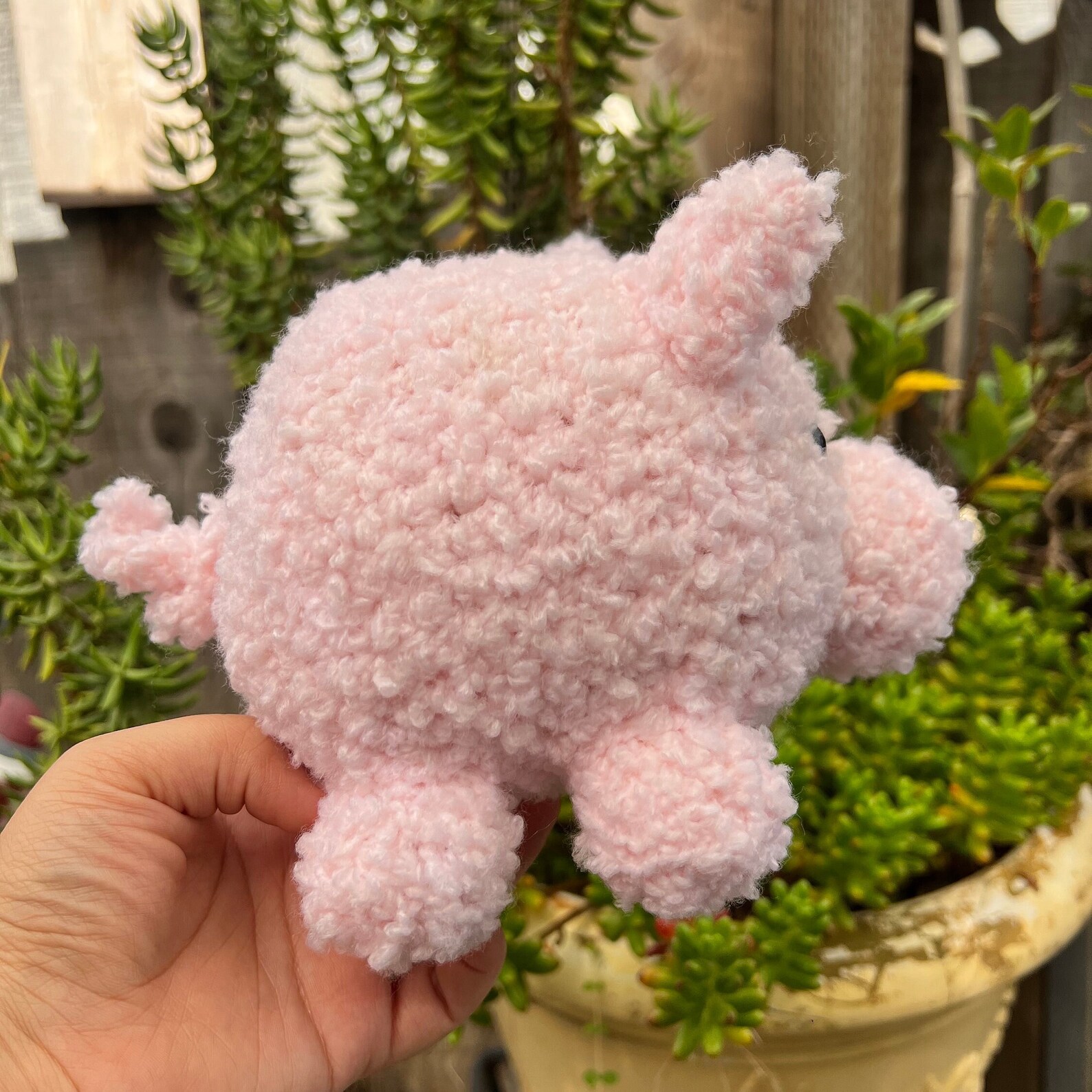 Corky Pig Crochet Amigurumi PDF Pattern, Amigurumi Pig Crochet Pattern ...