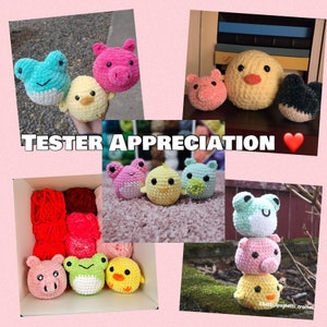 Critter Pattern Pack Crochet Amigurumi PDF Pattern, Amigurumi Crochet ...