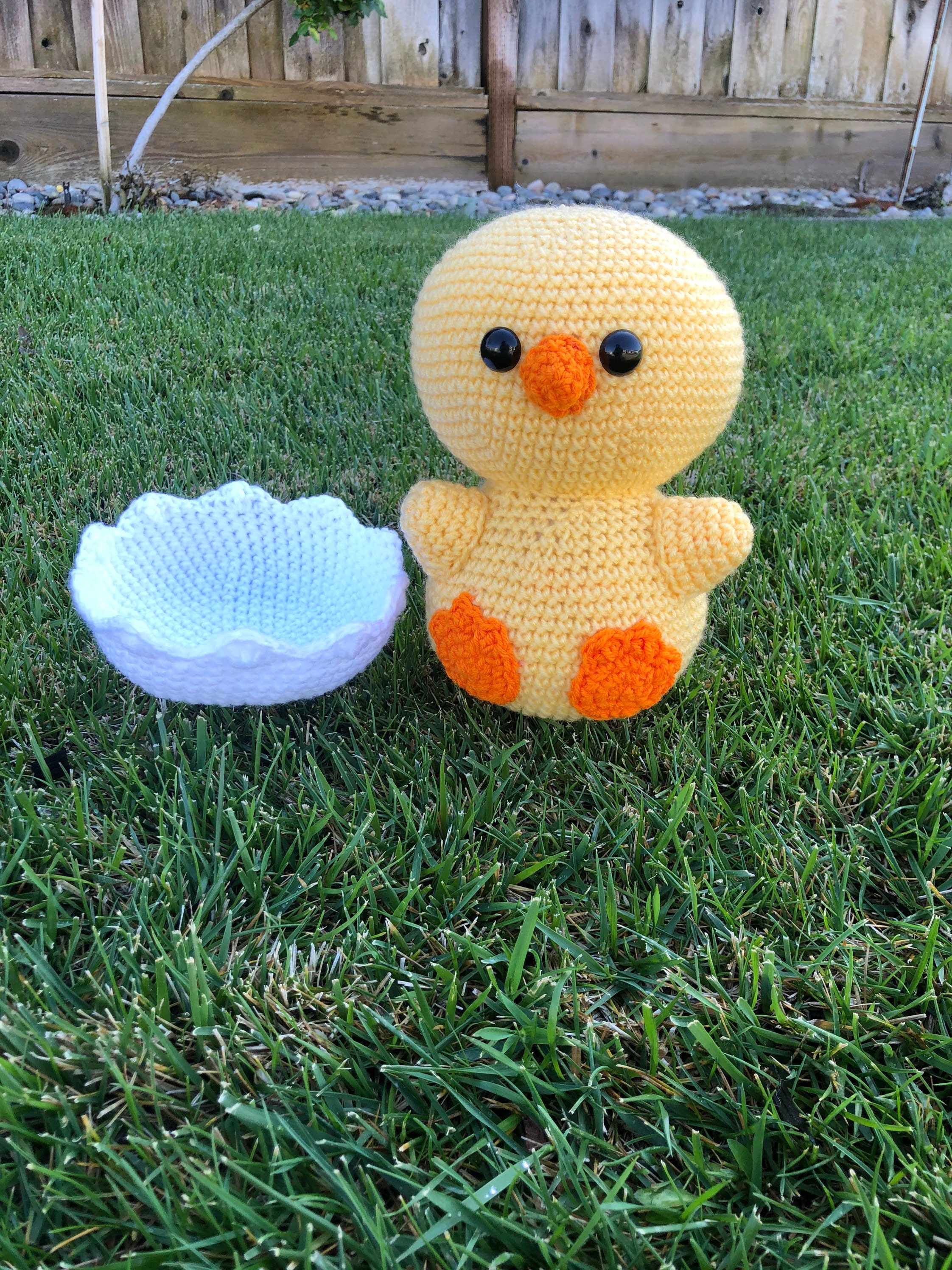 Baby Chick Crochet Amigurumi PDF Pattern Baby Chick Amigurumi - Etsy