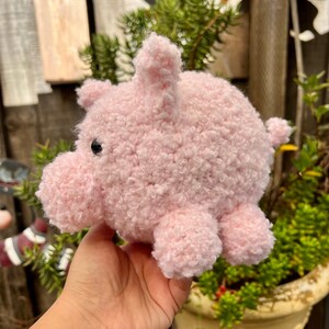 Corky Pig Crochet Amigurumi PDF Pattern, Amigurumi Pig Crochet Pattern ...