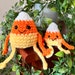 No Sew Leggy Candy Corn Crochet Amigurumi PDF Pattern, 2 Size Candy Corn Crochet Pattern - Etsy