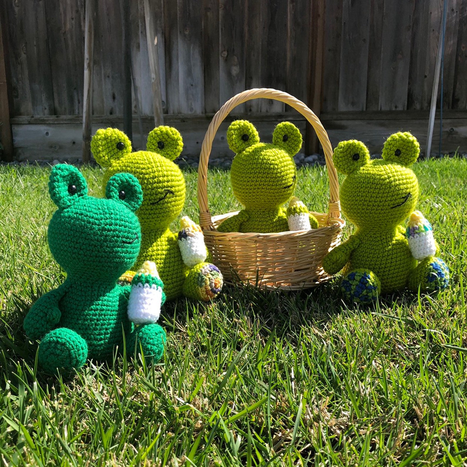 Baby Frog Crochet Pattern PDF | Etsy