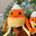 No Sew Leggy Candy Corn Crochet Amigurumi PDF Pattern, 2 Size Candy Corn Crochet Pattern - Etsy