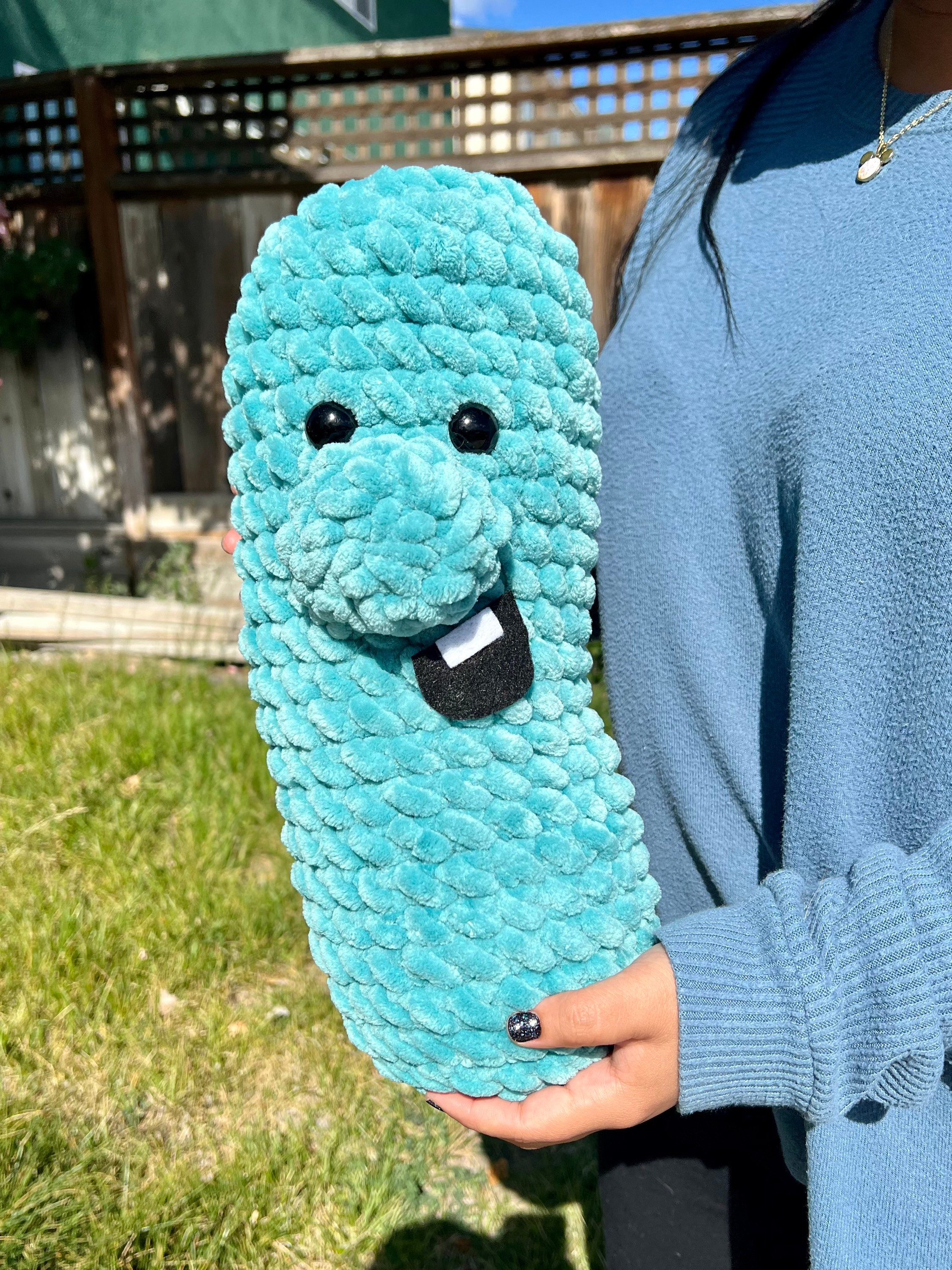 Large Cucumber Crochet PDF Pattern Amigurumi Food PDF Pattern - Etsy